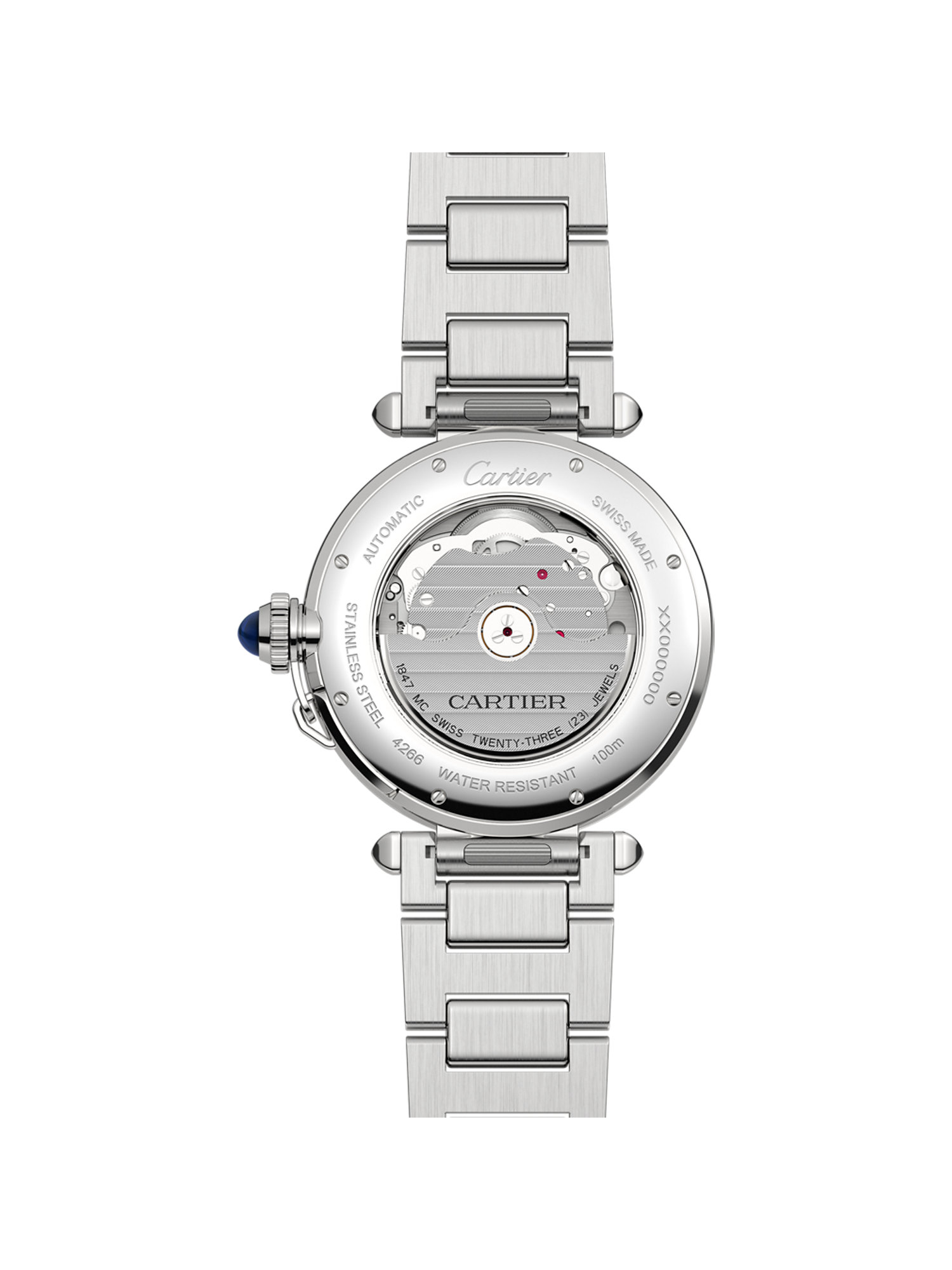Cartier Herrenuhr Pasha de Cartier WSPA0009 online kaufen | BRINCKMANN ...